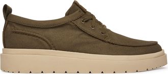Clarks Halbschuhe Clarks Polden Moc 26186615 Gr&uuml;n