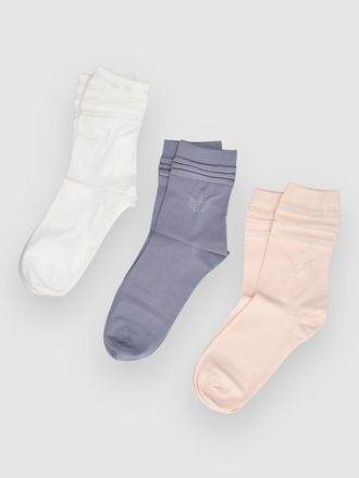 adidas Originals Crew 3 Pack Chaussettes blanc
