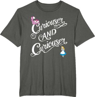 Disney Alice in Wonderland Curioser And Curioser T-Shirt