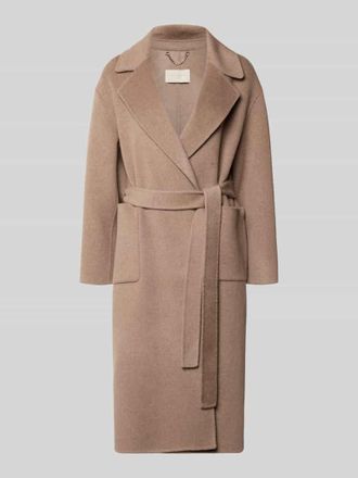 Milano Mantel aus Wolle mit Reverskragen