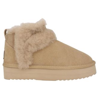 Warmbat Warm gef&uuml;tterter beige Stiefel - Damenstil - - Shoes - Damen - Beige - 36 EU