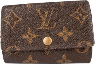 Louis Vuitton Portemonnaie - Louis Vuitton Canvas Monogram Keyholder - Gr. unisize - in Braun - f&uuml;r Damen