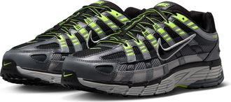 Nike Sneaker NIKE SPORTSWEAR P-6000, Herren, Gr. 42,5, grau (dk smoke grau, schwarz, lt smoke grau, volt), Textil, Schuhe Sneaker, Topseller