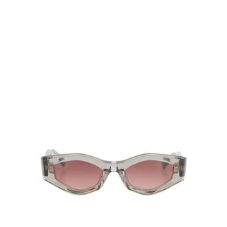 Valentino Garavani Geometrische Graue Sonnenbrille - - Accessories - Damen - Grau - 51 MM