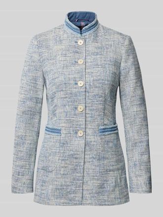 White Label Blazer mit Stehkragen und aufgesetzten Eingrifftaschen