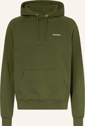 Manors Manors Hoodie Organic Logo gruen