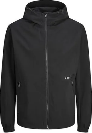 Jack & Jones Jjeurban Veste légère Sn Courte, Noir, L Hommes