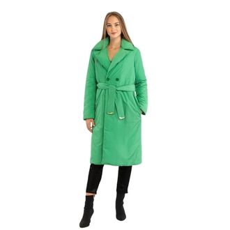 Patrizia Pepe Femme, Manteaux, Vert, Taille: 38 FR Doudoune