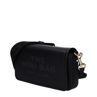 Marc Jacobs Womens Black Leather Crossbody Bag