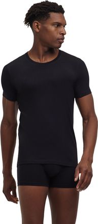 Falke Herren Unterw&auml;sche Daily Climate Control Outlast Round Neck M S/s Ts Baumwolle schnelltrocknend 1 St&uuml;ck, Schwarz Black 3000, 3XL