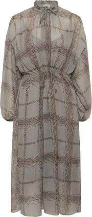 Karen by Simonsen Femme, Robes, Multicolore, Taille: 44 FR Easton Print Midi Dress