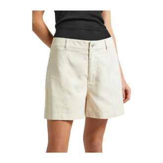 Pepe Jeans London Hohe Taille Casual Shorts - - Shorts - Damen - Wei&szlig; - XS