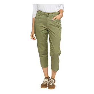 2-Biz Cropped Hosen - - Trousers - Damen - Gr&uuml;n - 2XL