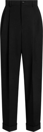 Dolce & Gabbana Pleated Cuffed Trousers