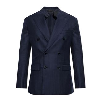 Brioni Herren, Jacken, Blau, LGr&ouml;&szlig;e