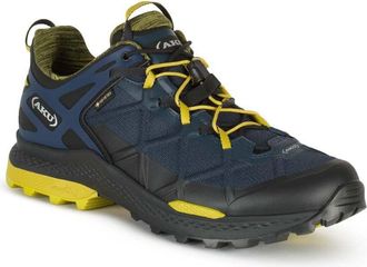 Aku Rocket DFS GTX Wanderstiefel f&uuml;r Herren, Blau/Mustard, Gr&ouml;&szlig;e 43, Senfblau, 43 EU