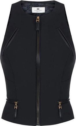 Elisabetta Franchi Damen, Oberteile, Schwarzk, SGröße