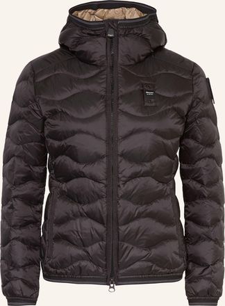 Blauer Daunenjacke Camelia schwarz