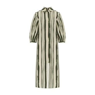 Max Mara Damen, Kleider, Gr&uuml;n, XSGr&ouml;&szlig;e