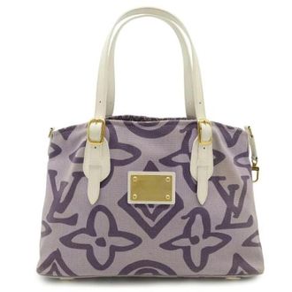 Louis Vuitton Pre-owned Vintage Canvas Handtasche - - Pre-owned - Damen - Lila - ONE SIZE