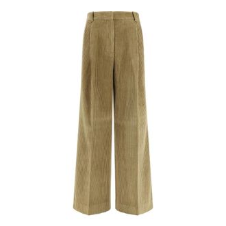 R&oacute;he Ted Hose mit niedrigem Bund aus Cord - - Trousers - Damen - Gr&uuml;n - XS