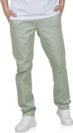 Tom Tailor Chino Hose Herren Regular Fit Stretch Stoffhose Einfarbig, Länge:32L, Größe:Light Ice Blue (28129), Weite:31W