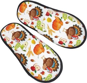 Generic Pantoufle Poulet De Thanksgiving Slippers Chauds Confort Chaussures Pour Homme Int&eacute;rieur Femme L