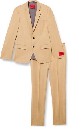 HUGO BOSS Herren Henry/Getlin232x Suit, Medium Beige267, 94 EU