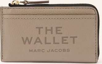 Marc Jacobs Geldb&ouml;rse The Leather Top Zip Multi Wallet beige