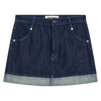 Semicouture Damen, R&ouml;cke, Blau, W27Gr&ouml;&szlig;e