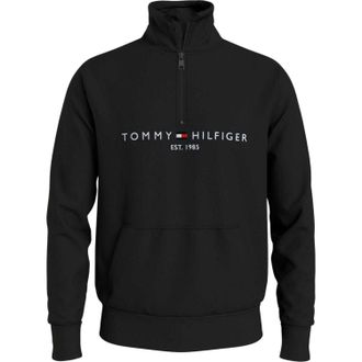 Tommy Hilfiger Sweatshirt f&uuml;r Herren, Stehkragen (Schwarz)