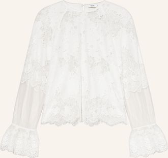 Reiss Reiss Blusenshirt Emilia Aus Lochspitze weiss