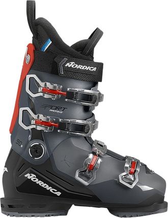 Nordica Sportmachine 3 90 R Herren Skischuhe Anthracite-Black-Red MP 30 Komfort & Kontrolle