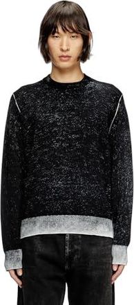 Diesel K-larence-b Knitwear Maillot de surv&ecirc;tement, Noir, Noir, Noir, XL Mixte