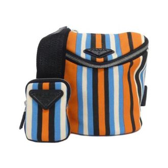 Prada Pre-owned Canapa Baiadera Umh&auml;ngetasche - - Pre-owned - Damen - Mehrfarbig - ONE SIZE