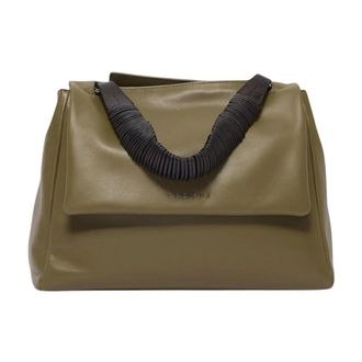 Orciani Femme, Sacs, Vert, Taille: ONE Size Sac bandouli&egrave;re Sveva Soft Medium