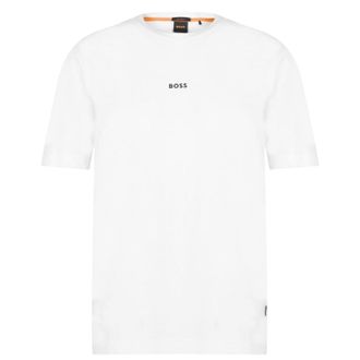 HUGO BOSS Tchup T-Shirt f&uuml;r Herren, &Uuml;bergro&szlig; (Wei&szlig;)