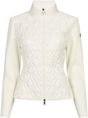 Moncler Cardigan matelass&eacute; &agrave; col montant