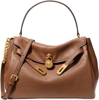 Michael Kors Grand sac &agrave; main Hamilton souple en cuir textur&eacute;
