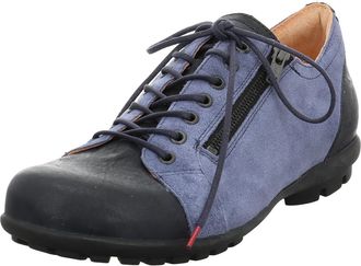 Think Herren Kong chromfrei gegerbte nachhaltige Halbschuhe, Denim/Kombi 8000