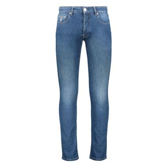 Moorer Slim Fit Jeans - - Jeans - Herren - Blau - W28
