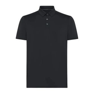 Roberto Ricci Design Oxford Logo Polo - - Tops - Herren - Schwarzk - XL