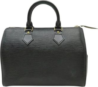 Louis Vuitton Pre-owned Epi Speedy 25 Sac Noir - Femme - Pre-owned - Noir - Taille: ONE Size