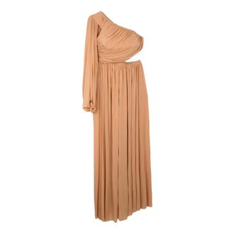 Philosophy di Lorenzo Serafini Femme, Robes, Rose, Taille: 36 FR Abito lungo monospalla