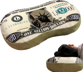 Generic Silberkissen - Dollarzeichenkissen, Silberdesign-Kissen | Lustiges und bequemes Dekokissen, lustiges Dekokissen, einzigartiges Silberdesign, Kuschelti