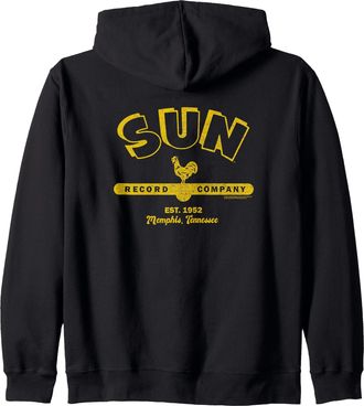 Popfunk Sun Records Simple Sun Logo Kapuzenjacke