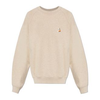 Maison Kitsun&eacute; Damen, Sweatshirts & Hoodies, Beige, XSGr&ouml;&szlig;e