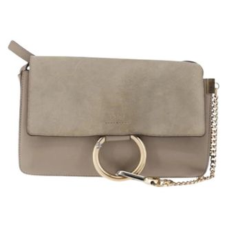 Chlo&eacute; Pre-owned Faye Schultertasche - - Pre-owned - Damen - Beige - ONE SIZE