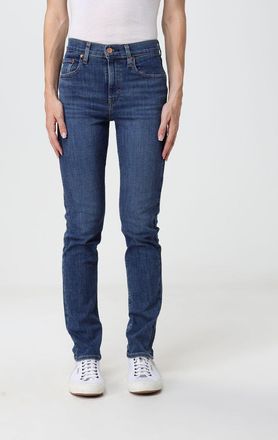 Levi's Jean droit 724 &agrave; taille haute en denim de coton stretch