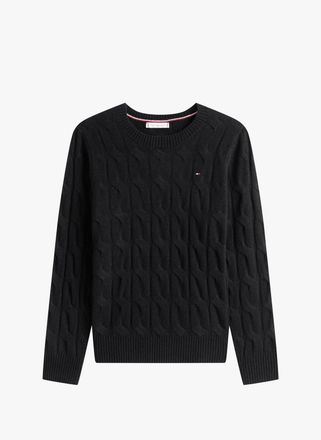 Tommy Hilfiger Pull torsad&eacute; en laine